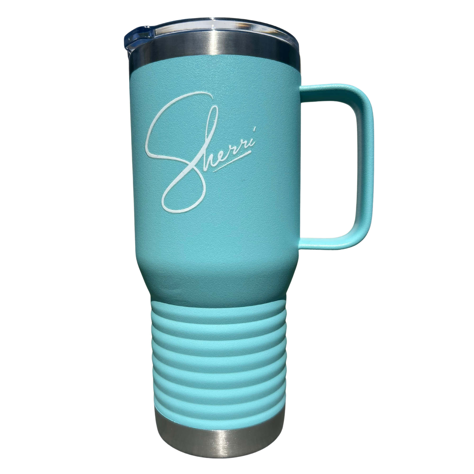 The Signature Sherri Tumbler - Teal – Shop Sherri Merch