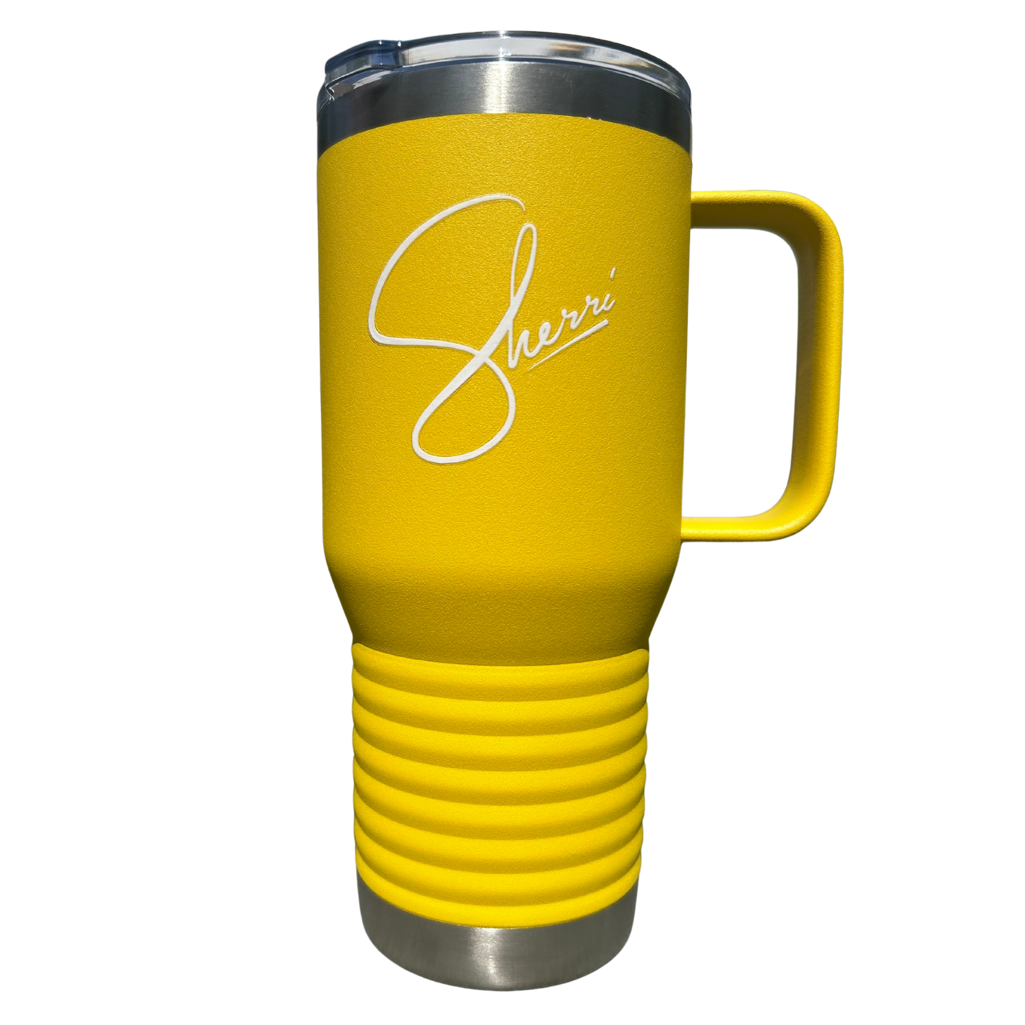 The Signature Sherri Tumbler - Yellow – Shop Sherri Merch